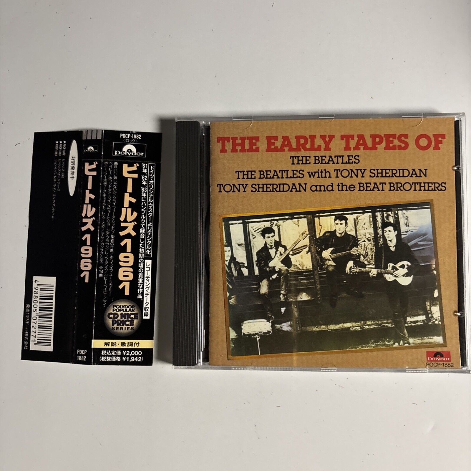 The Beatles Tony Sheridan The Beat Brothers – The Early Tapes Of (CD 1 ...