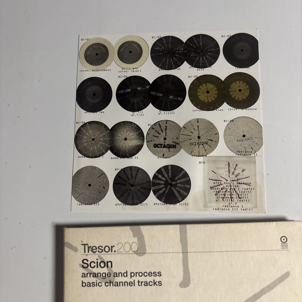 Scion – Arrange And Process Basic Channel Tracks (CD, 2002) Tresor 200 ...