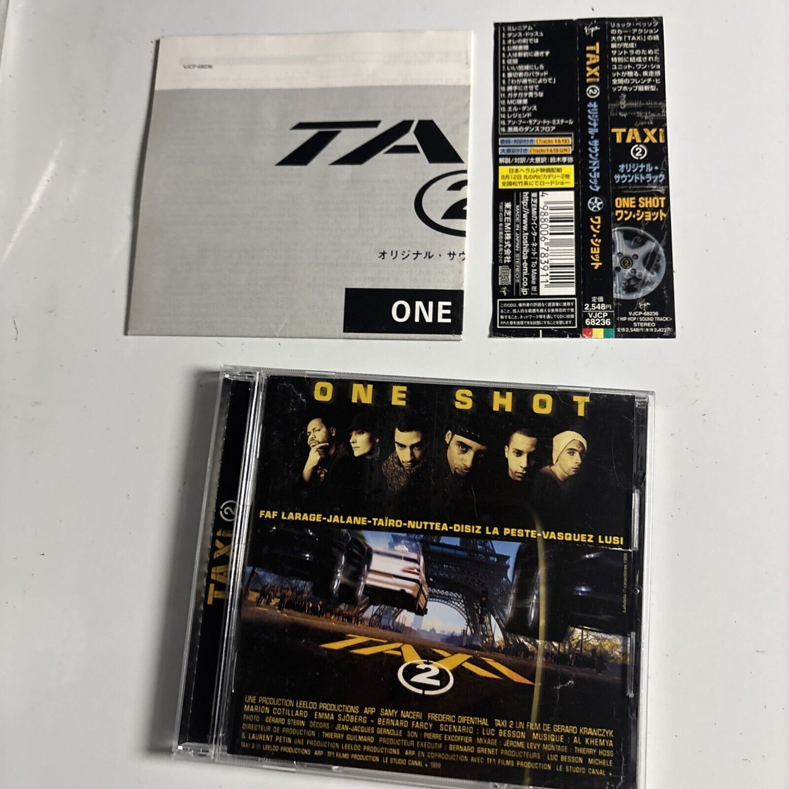 One Shot – Taxi 2 Original Soundtrack (CD, 2000) vjcp-68236 Japan obi ...