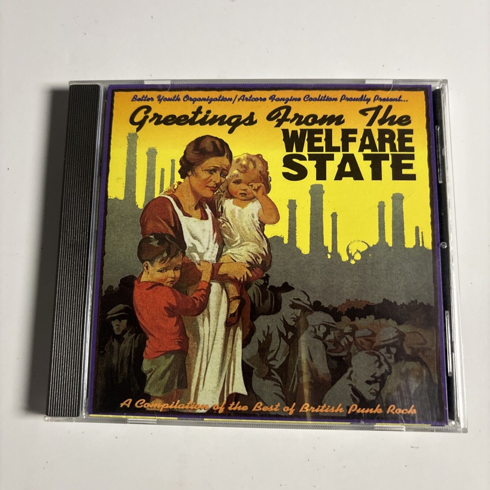 Various - Greetings From The Welfare State (CD, 1999) BYO 066 – Retro Unit