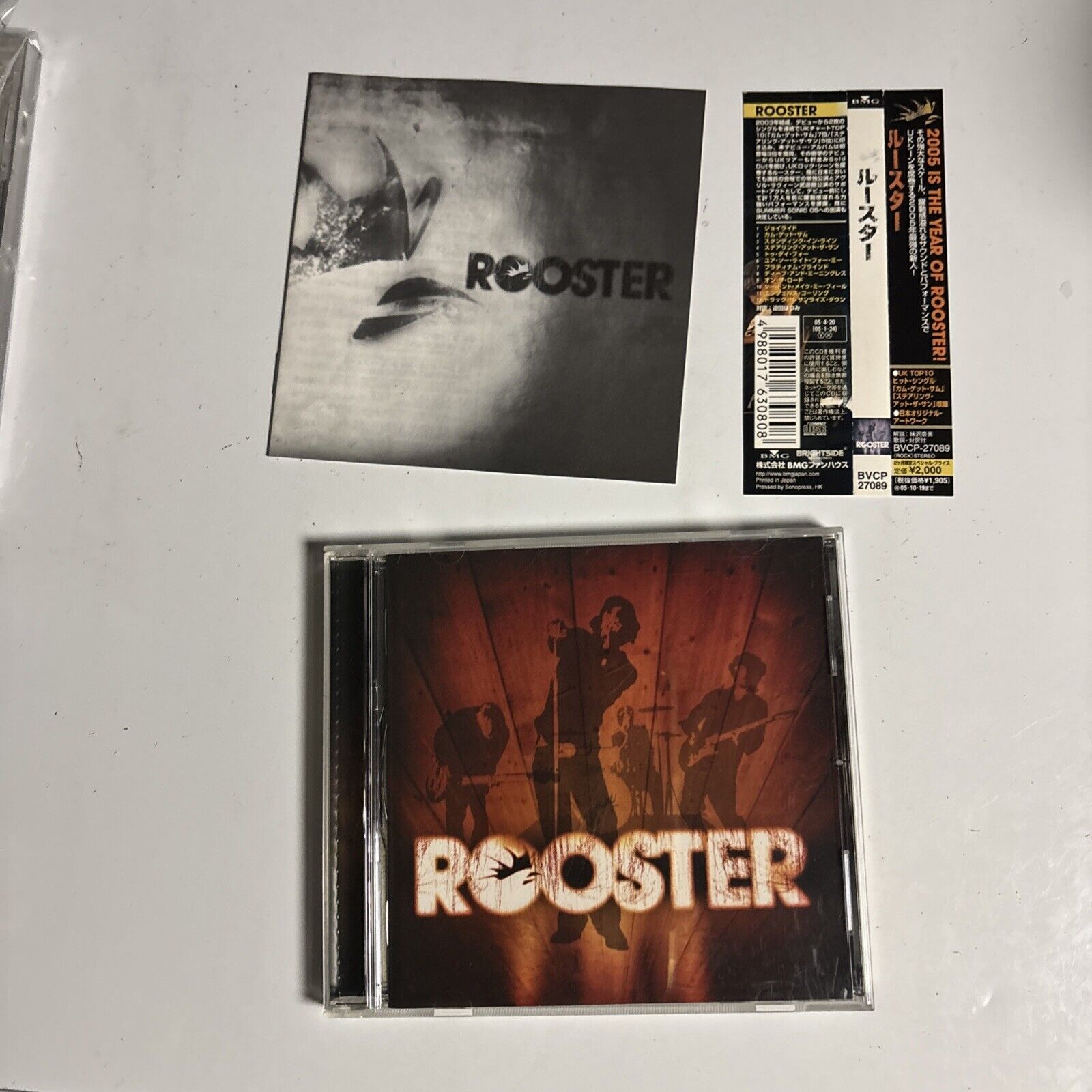 Rooster – Rooster (CD, 2005) bvcp-27089 Japan obi – Retro Unit