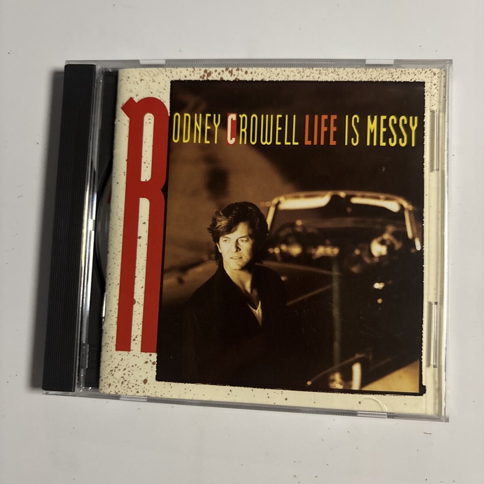 Rodney Crowell – Life Is Messy (CD, 1992) CK 47985 – Retro Unit