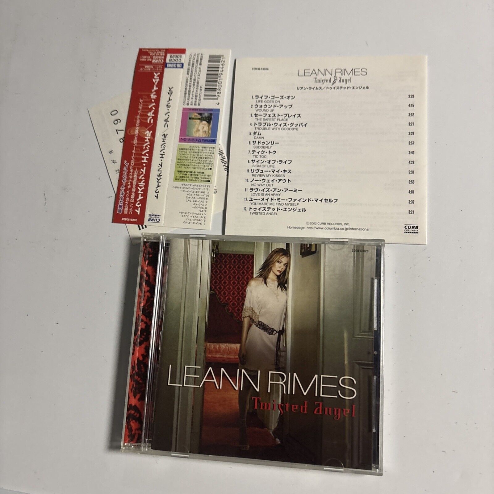 LeAnn Rimes – Twisted Angel (CD, 2002) cocb-53028 Japan obi – Retro Unit
