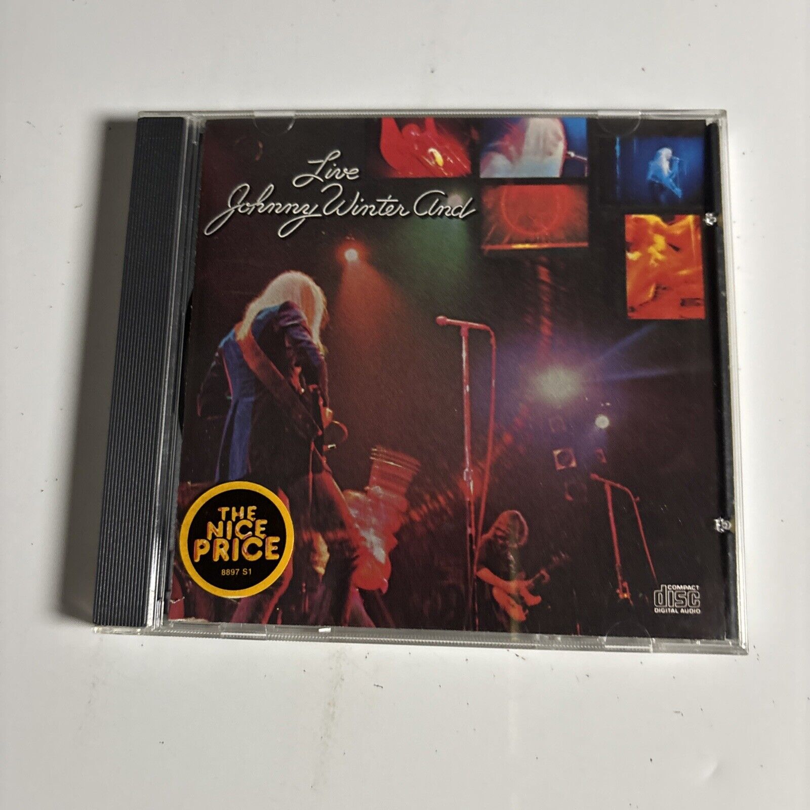 Johnny Winter – Live Johnny Winter (CD, 1989) CK 30475 – Retro Unit