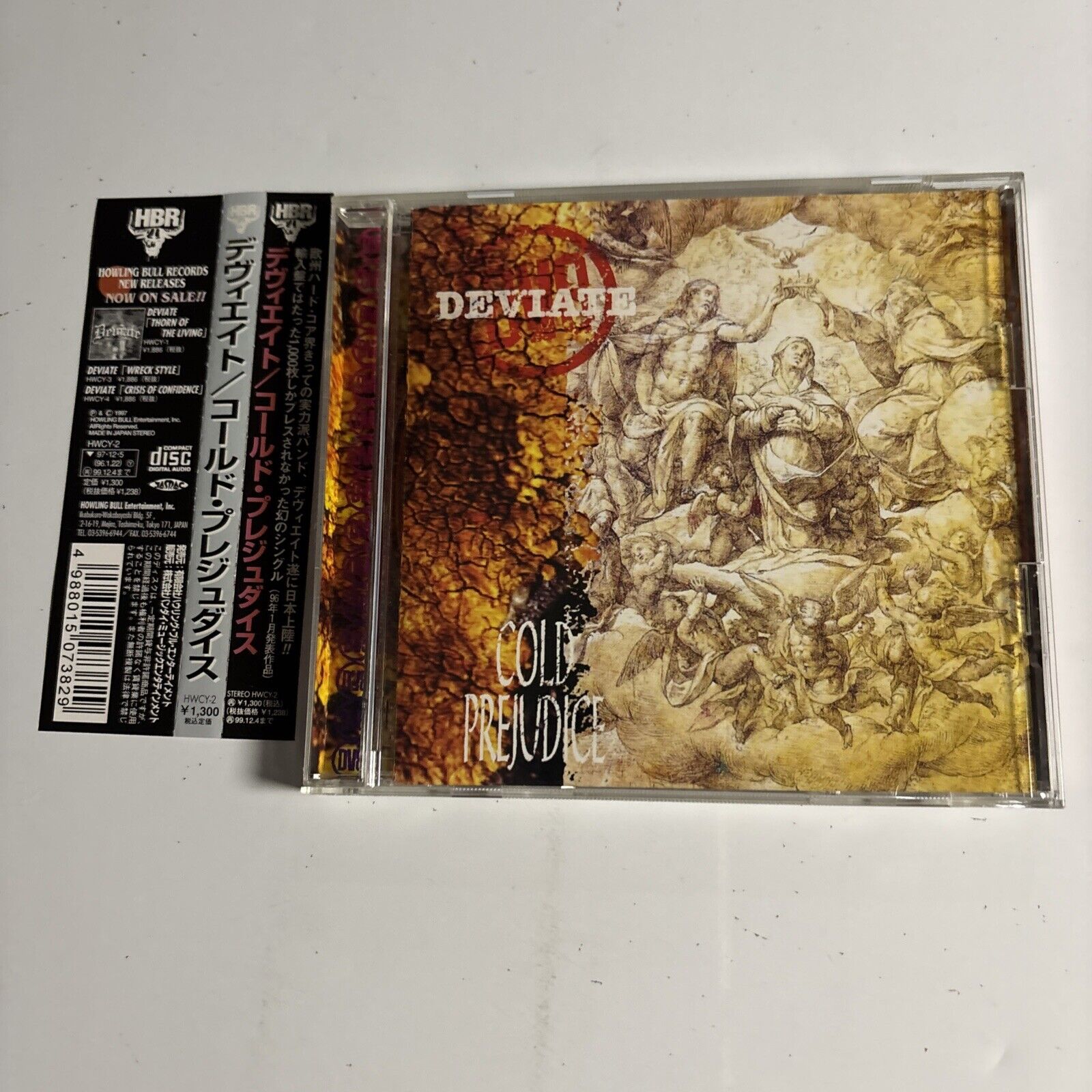 Deviate – Cold Prejudice (CD, 1997) hwcy-2 Japan obi – Retro Unit