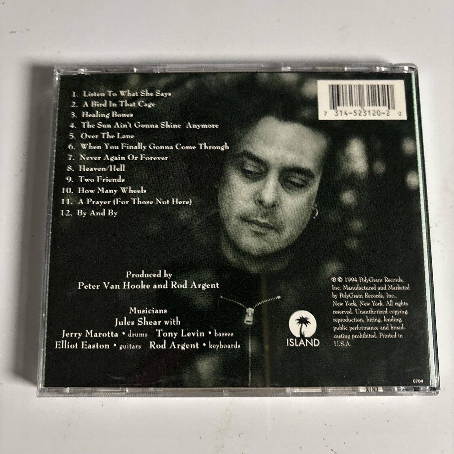 Jules Shear – Healing Bones (CD, 1994) – Retro Unit