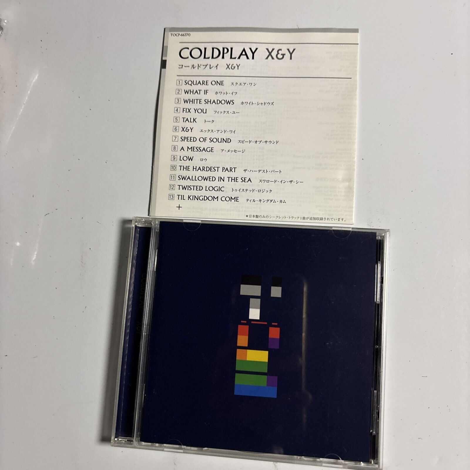 Coldplay – X&Y (CD, 2005) tocp-66370 Japan – Retro Unit