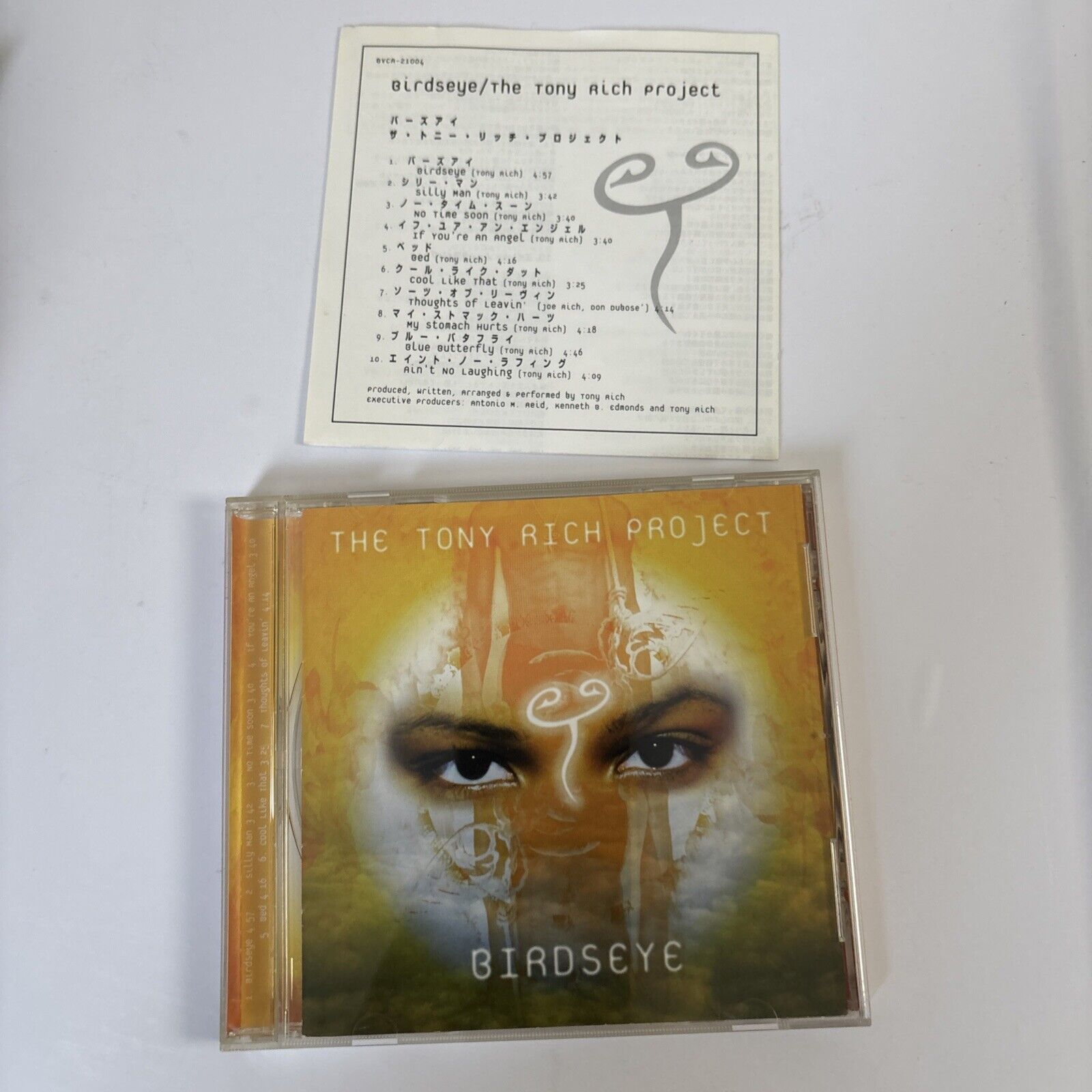 The Tony Rich Project – Birdseye (CD, 1998) bvca-21004 Japan – Retro Unit