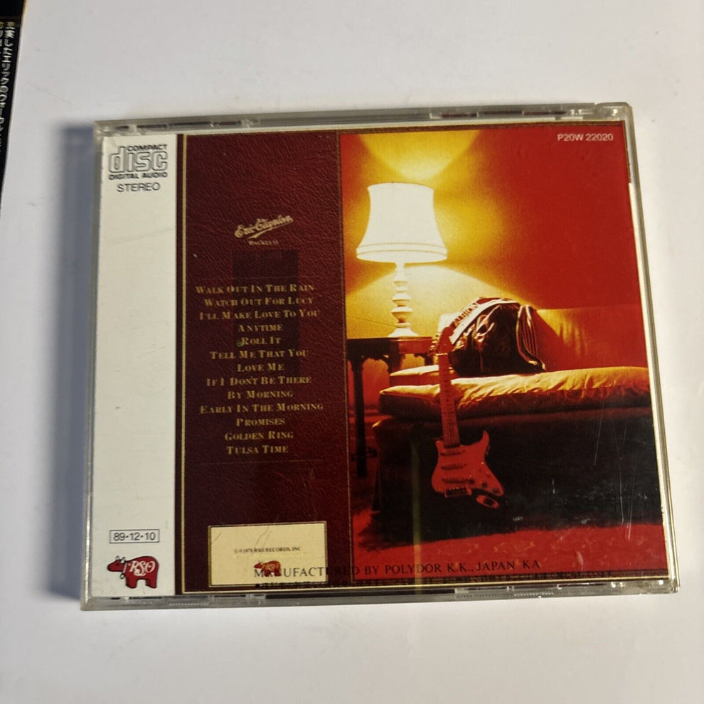 Eric Clapton – Backless (CD, 1989) p20w-22020 Japan – Retro Unit