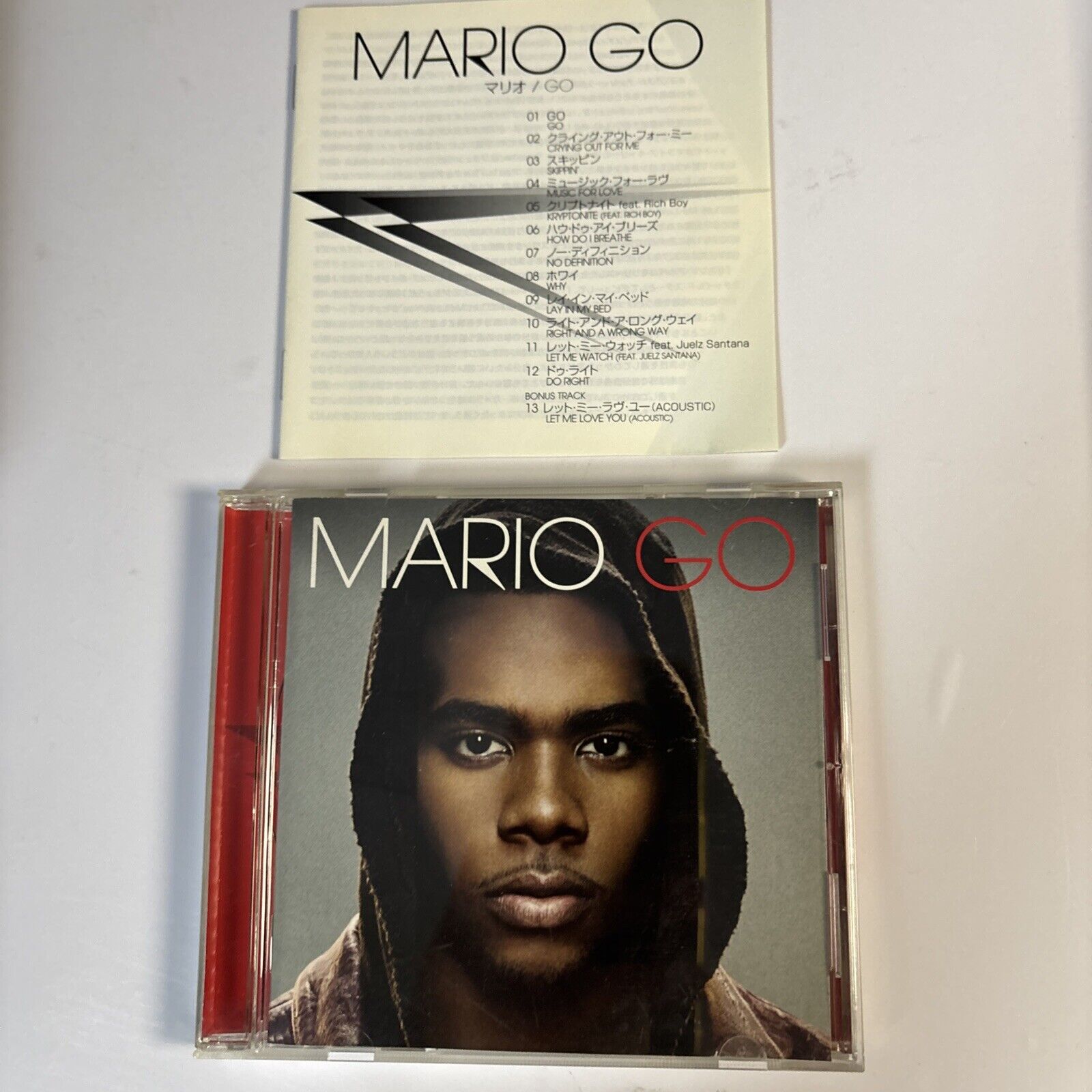 Mario – Go (CD, 2007) BVCP-24106 Japan Bonus Track – Retro Unit