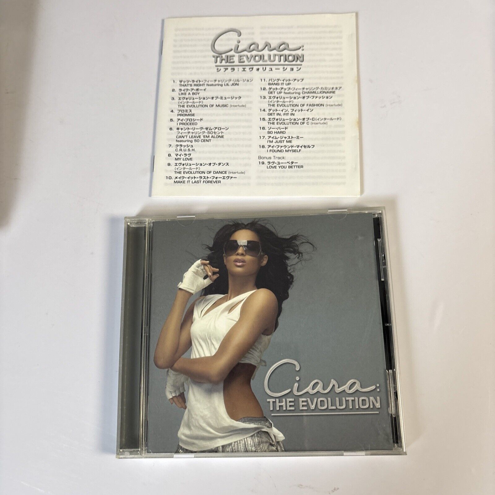 Ciara – The Evolution (CD, 2006) bvcq-24033 Japan Bonus Track – Retro Unit