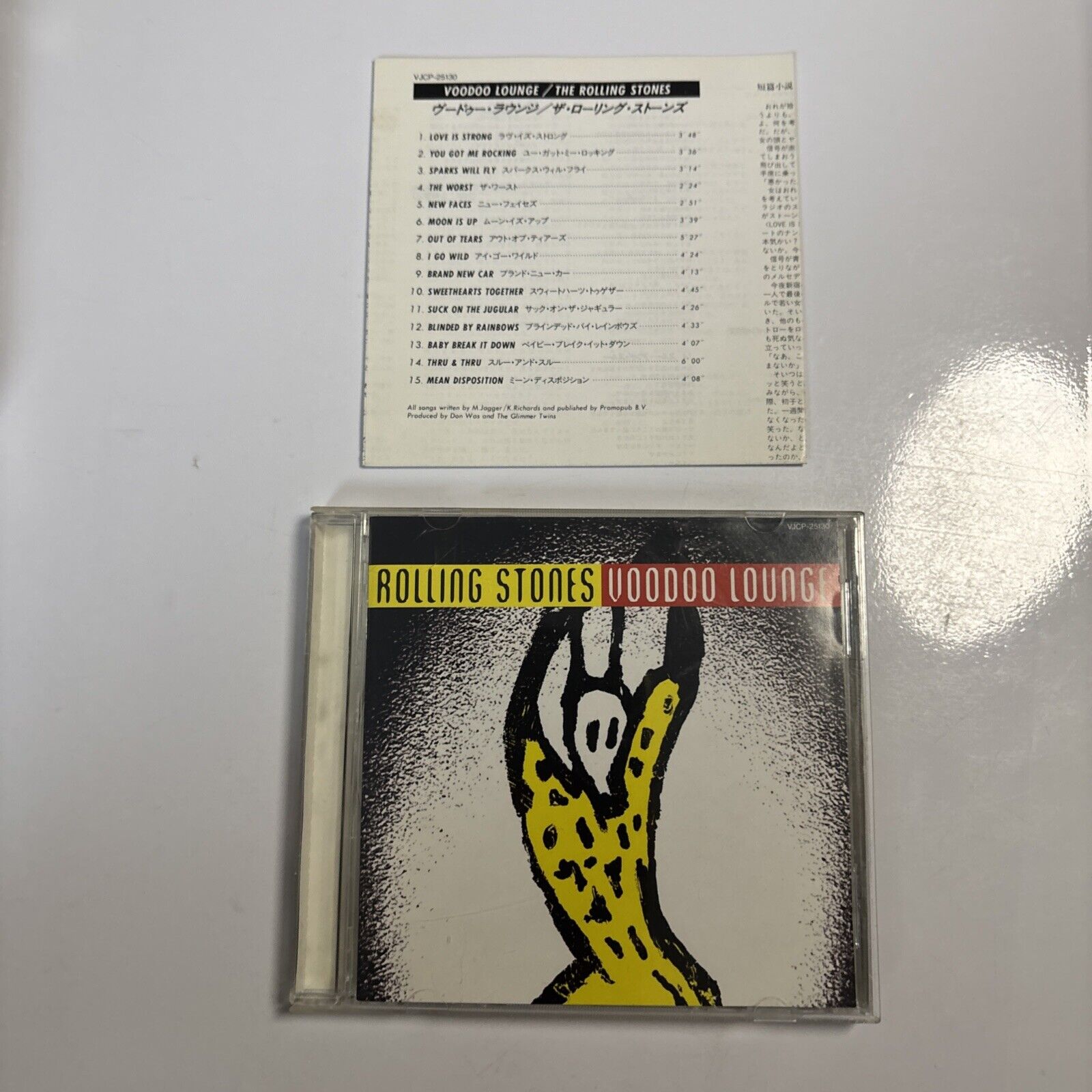 The Rolling Stones – Voodoo Lounge (CD, 1994) vjcp-25130 Japan – Retro Unit