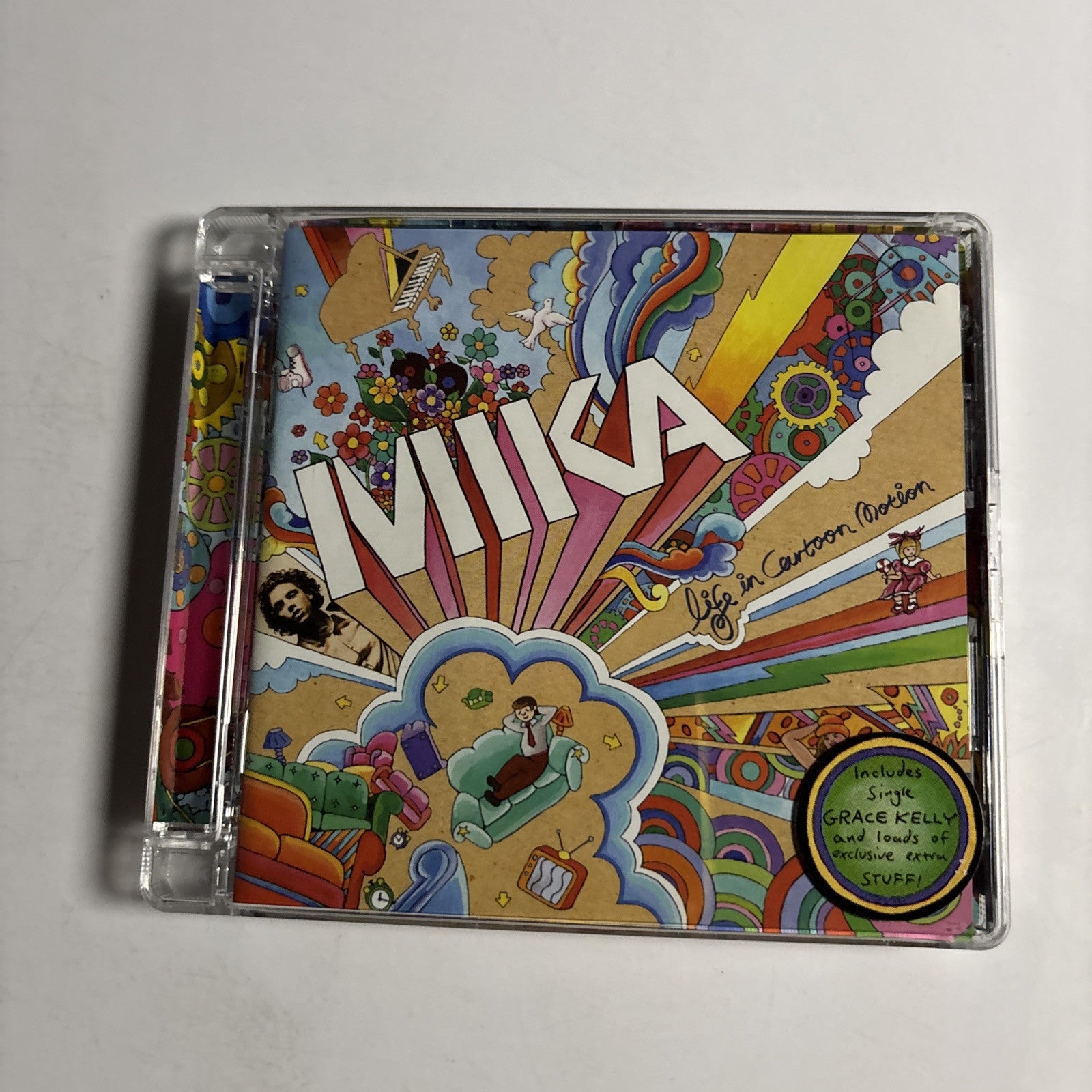 MIKA – Life In Cartoon Motion (CD, 2007) 1717335 Super Jewel Case ...