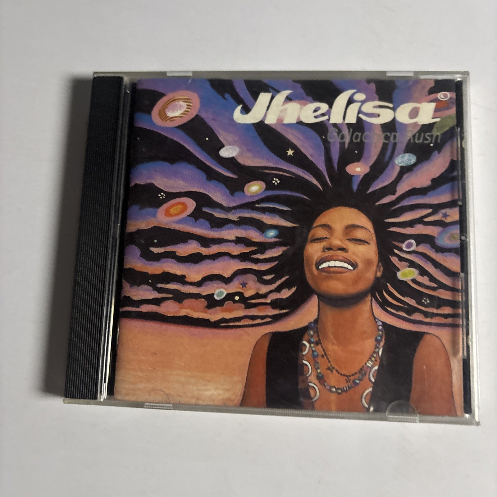 Jhelisa – Galactica Rush (CD, 1994) DOR026 CD – Retro Unit