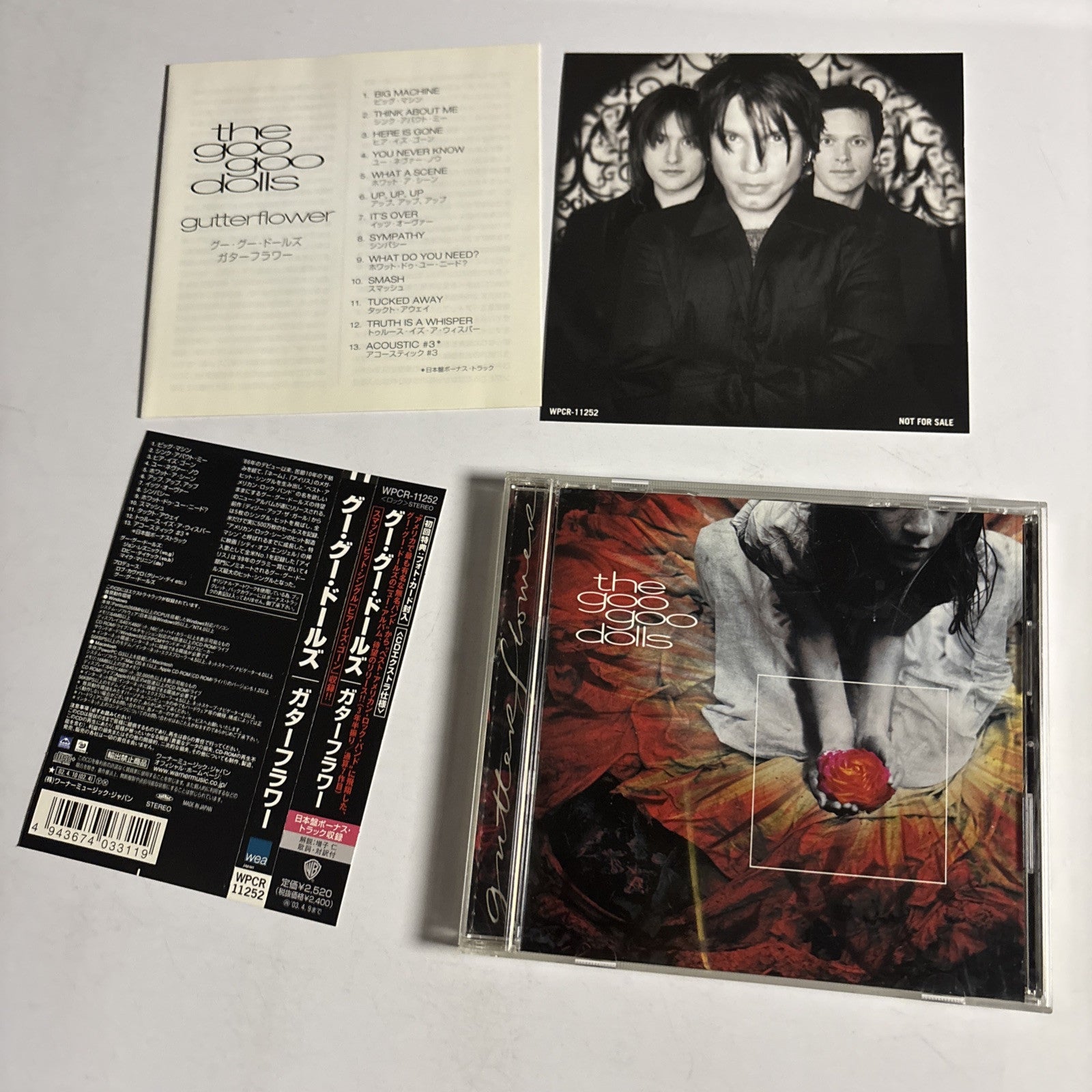The Goo Goo Dolls – Gutterflower (CD, 2002) Japan obi WPCR-11252 ...
