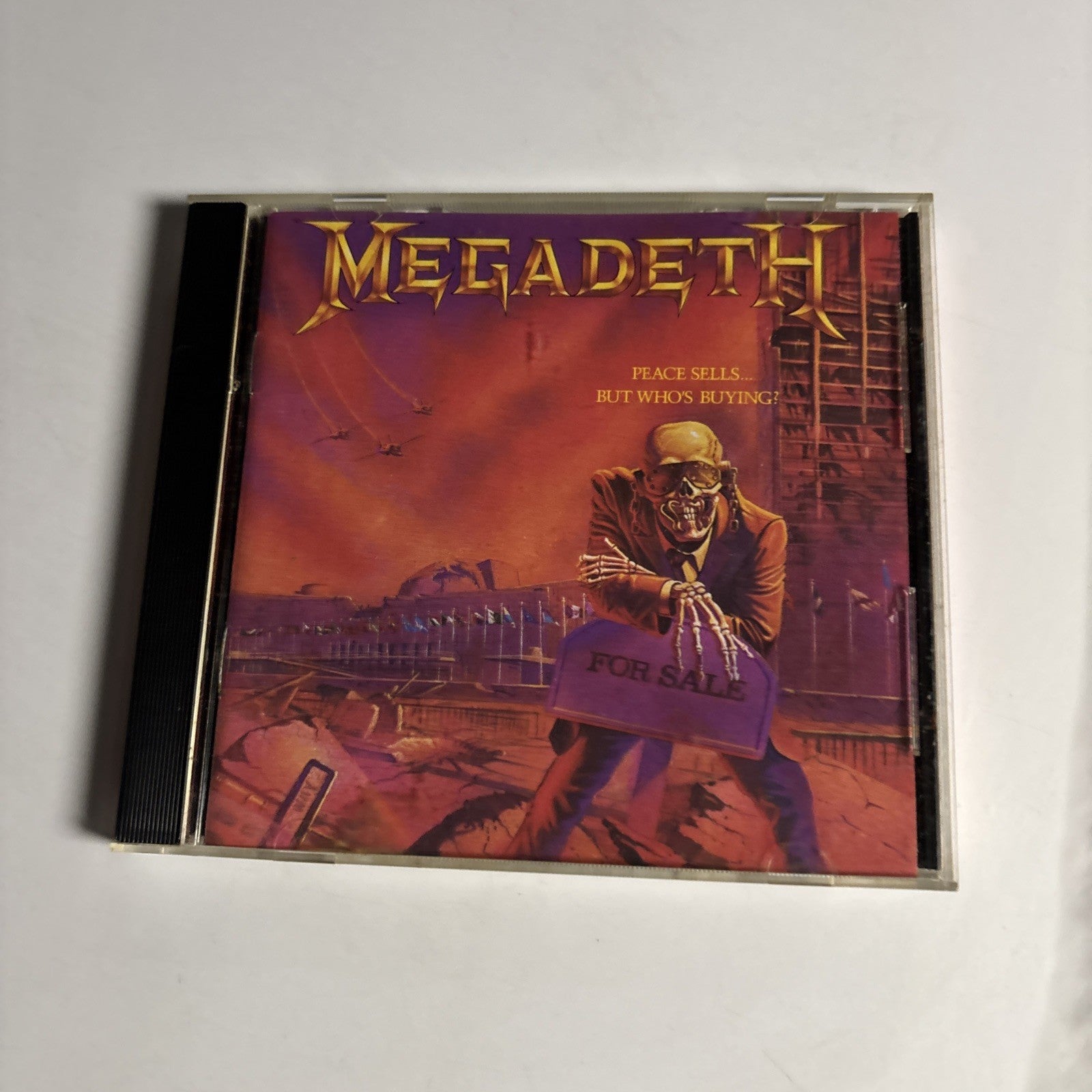 Megadeth – Peace Sells... But Who's Buying? (CD, 1987) US CDP 7 46370 ...