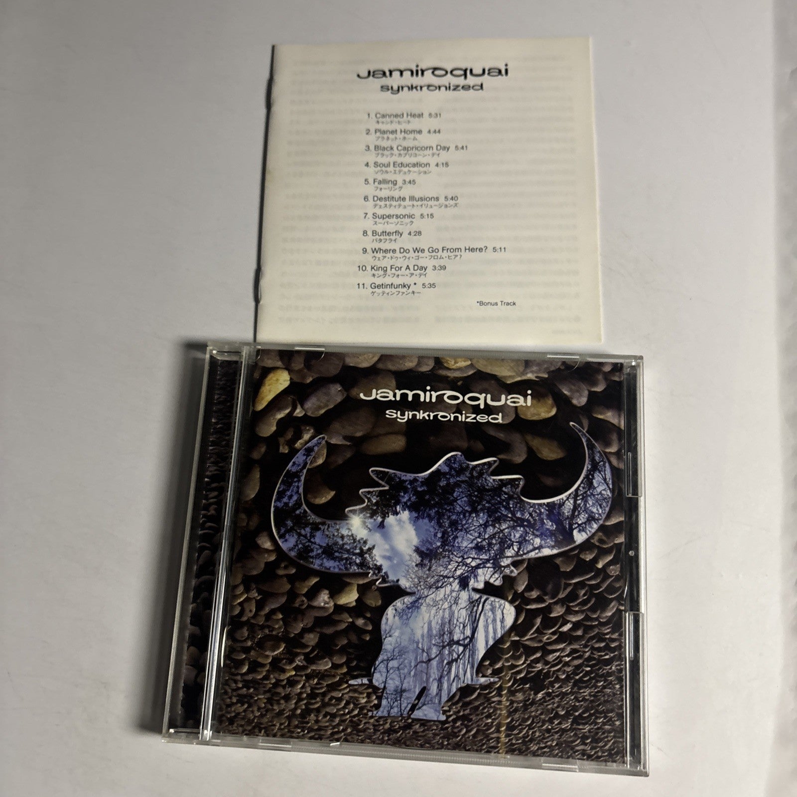 Jamiroquai – Synkronized (CD, 1999) Japan Bonus Track ESCA 8006 – Retro ...