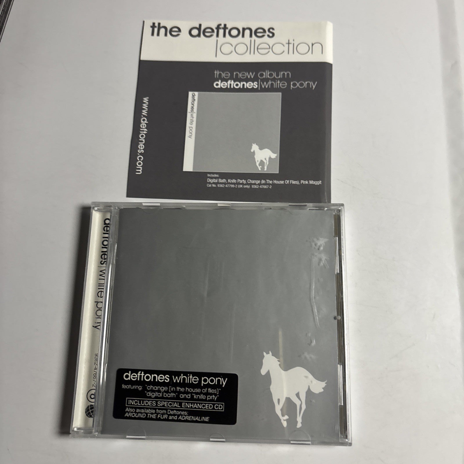 Deftones – White Pony (CD, 2000) Europe 9362-47667-2 – Retro Unit