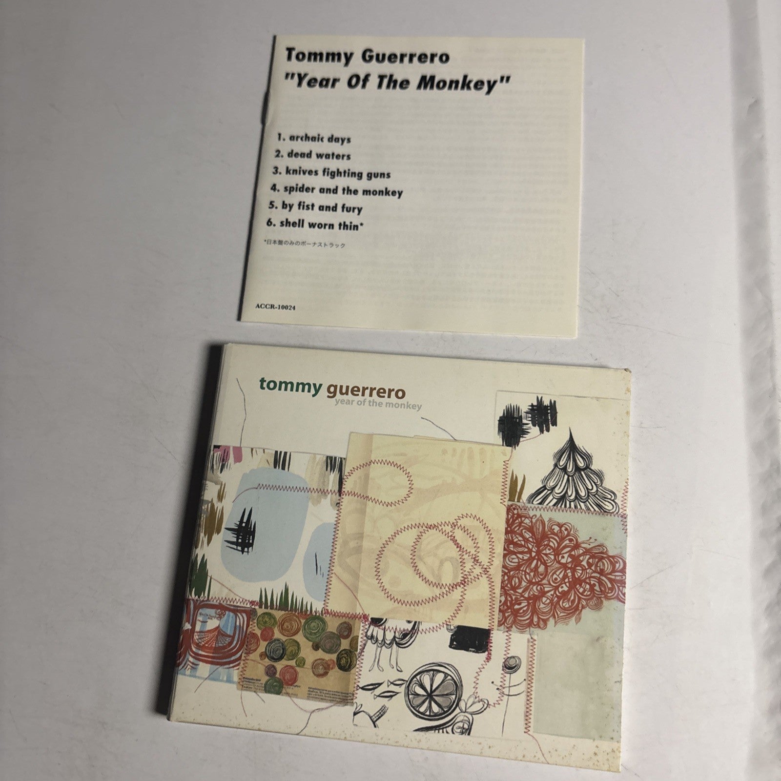 Tommy Guerrero – Year Of The Monkey (CD, 2005) Japan Bonus Track Digip ...