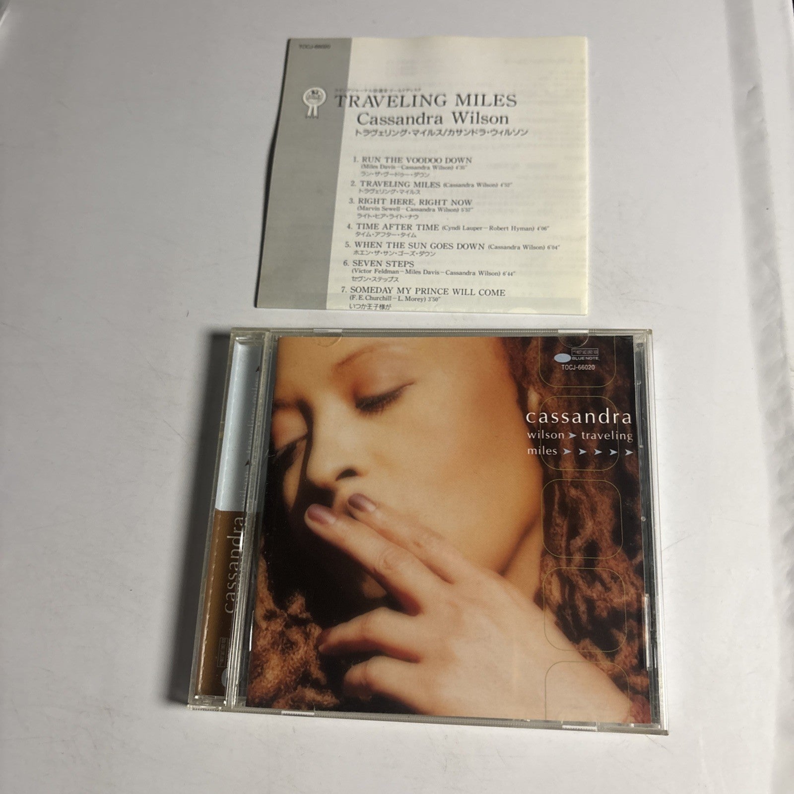 Cassandra Wilson – Traveling Miles (CD, 1999) Japan TOCJ-66020 – Retro Unit