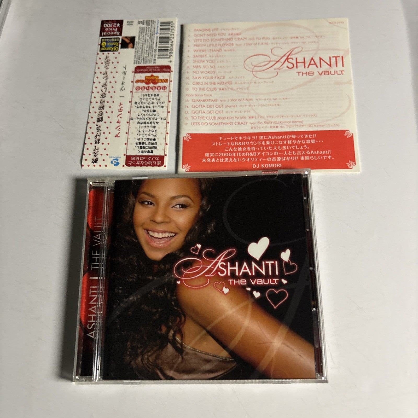 Ashanti – The Vault (CD, 2009) Japan obi AVCD-23753 – Retro Unit