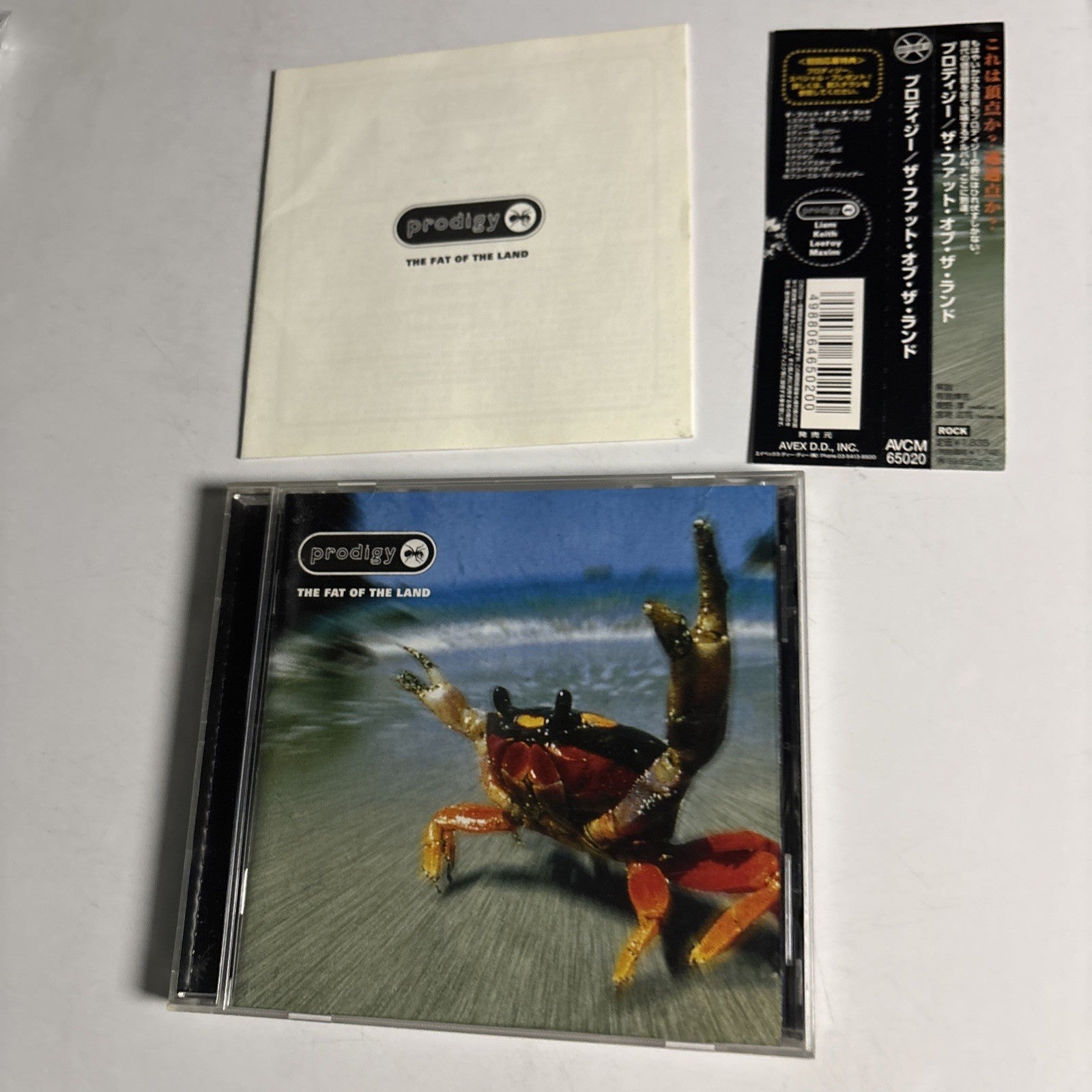 The Prodigy – The Fat Of The Land (CD, 1997) Japan obi AVCM-65020 ...