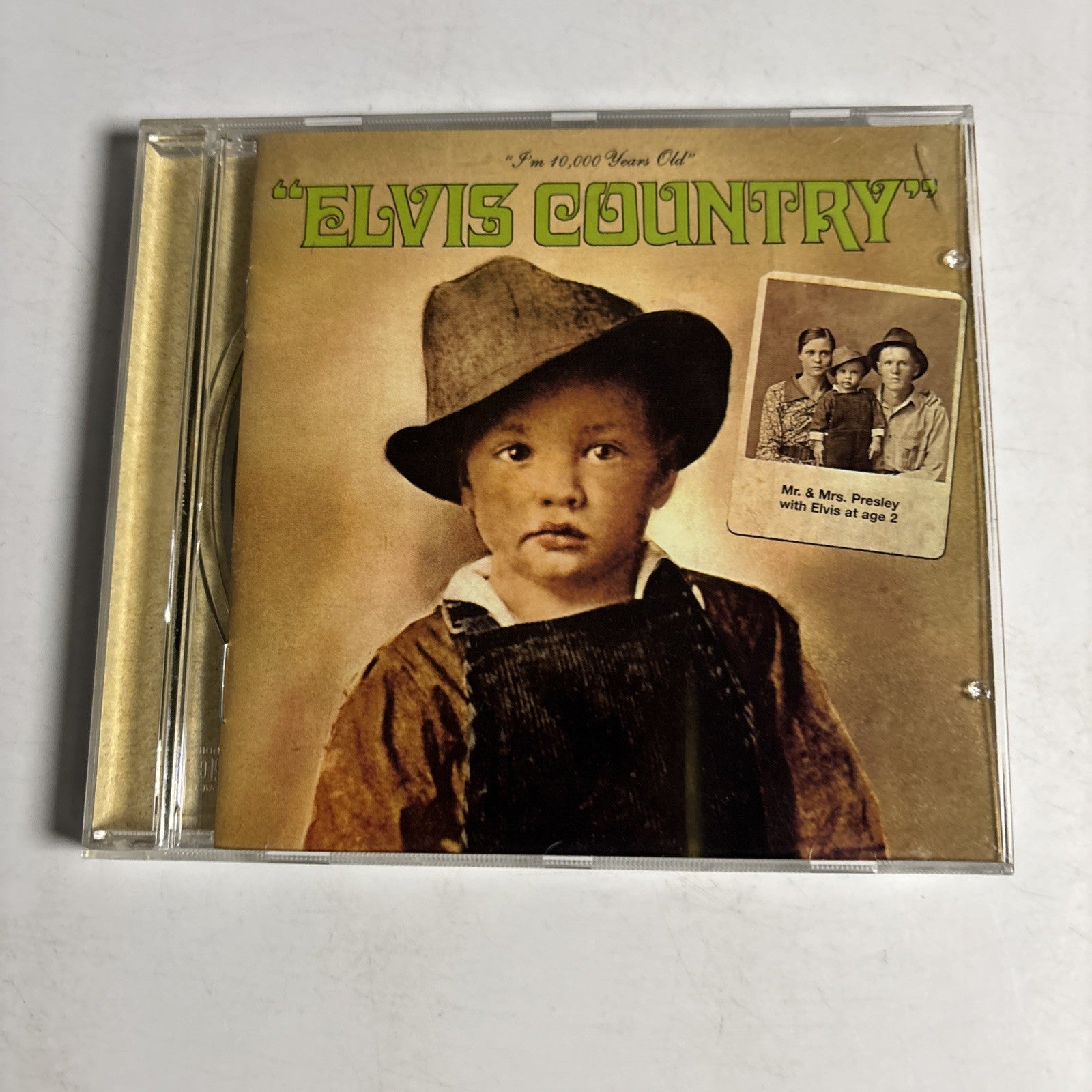 Elvis Presley – Elvis Country (I'm 10,000 Years Old) (CD) US RCA 07863 ...