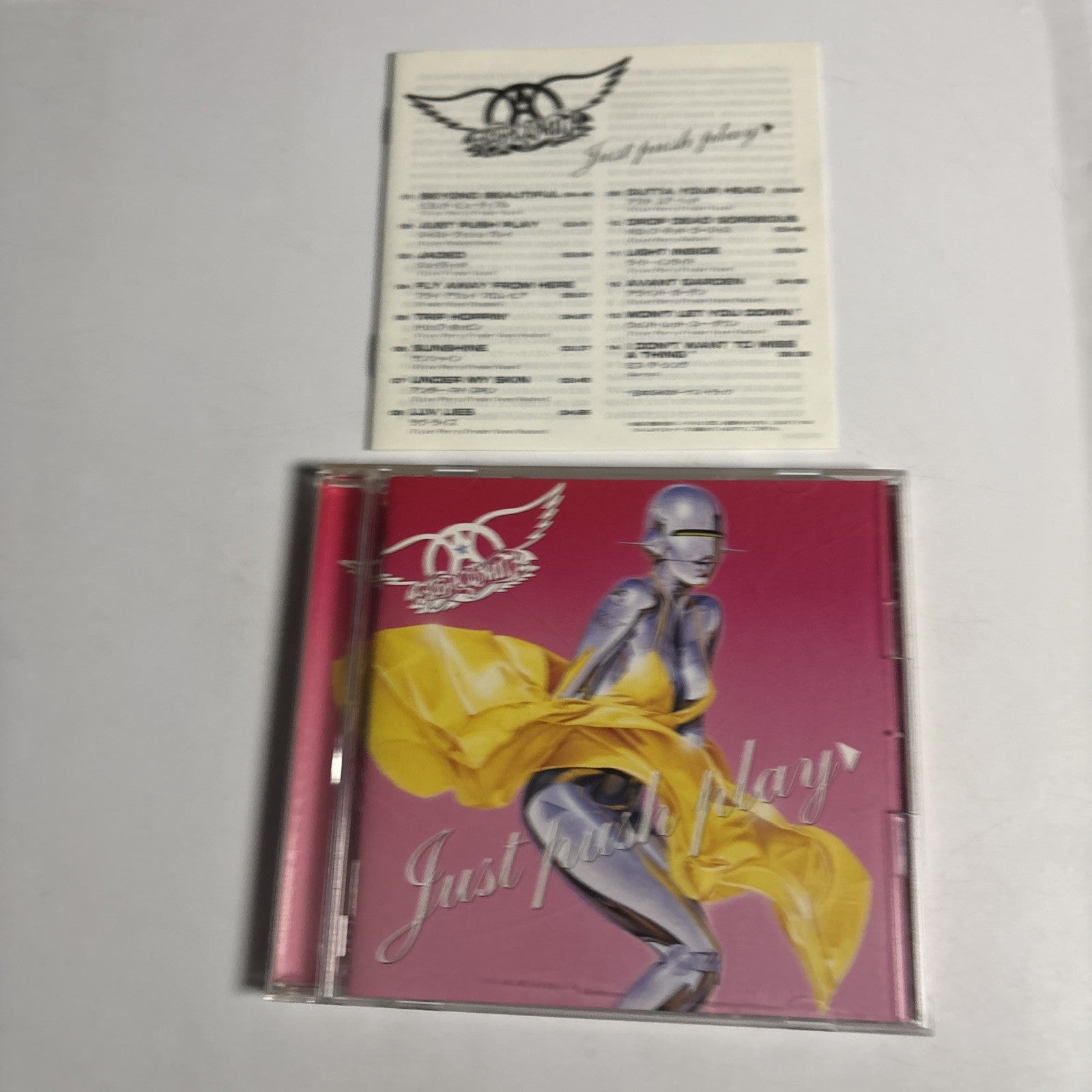 Aerosmith – Just Push Play (CD 2001) Japan SRCS 2440 – Retro Unit