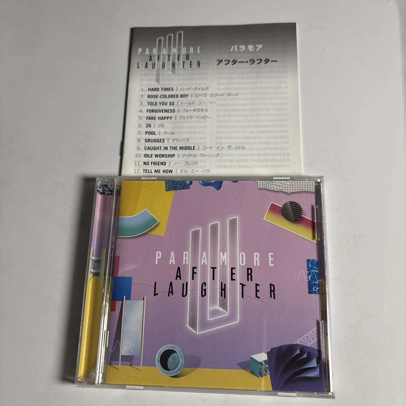 Paramore – After Laughter (CD, 2017) Japan WPCR-17721 – Retro Unit