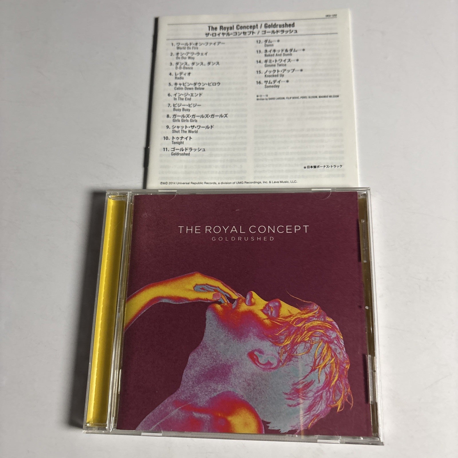 The Royal Concept – Goldrushed (CD, 2014) Japan UICU-1252 – Retro Unit