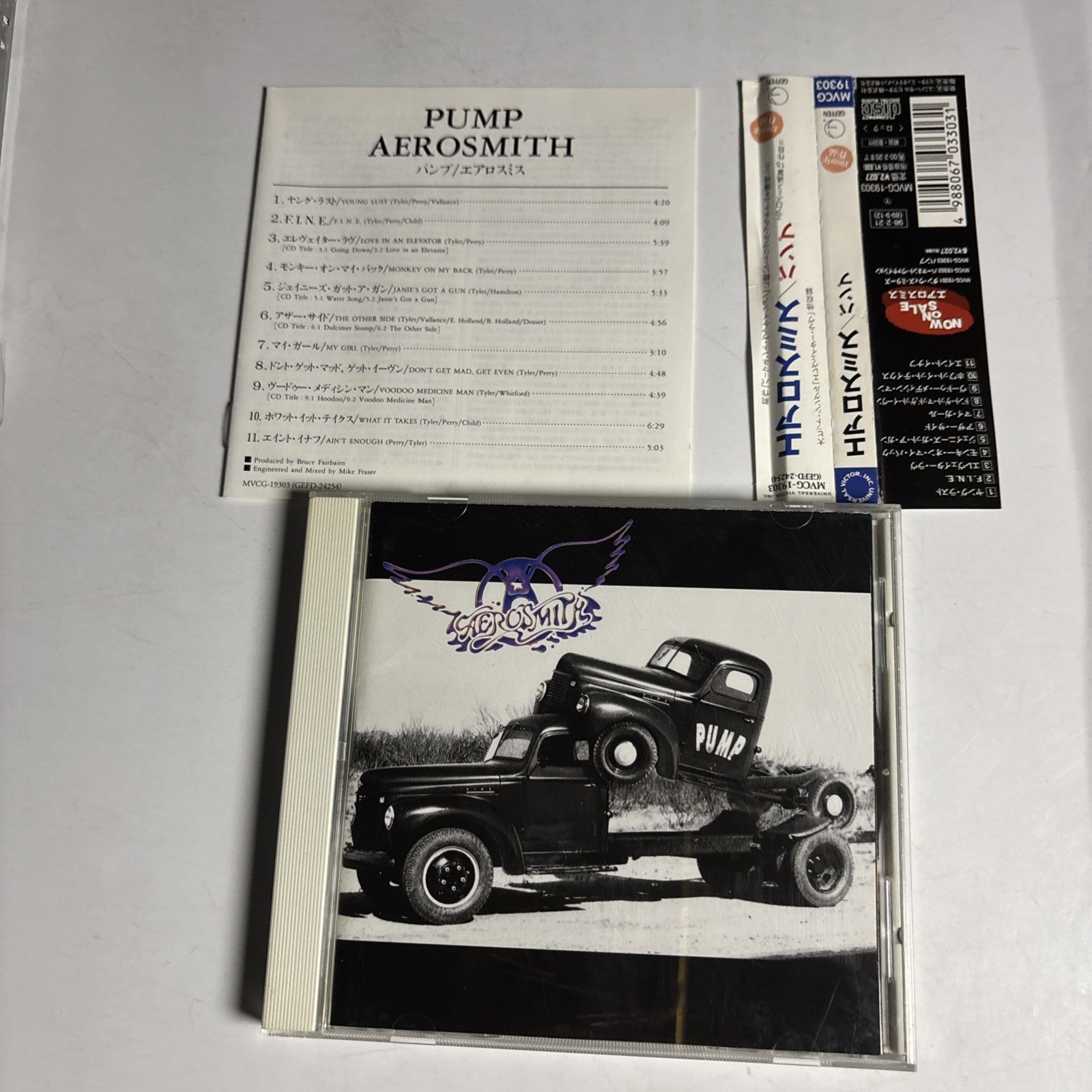 Aerosmith – Pump (CD, 1998) Japan obi MVCG-19303 – Retro Unit