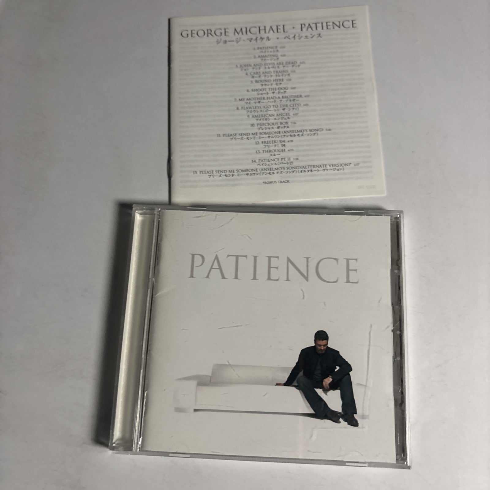 George Michael – Patience (CD, 2004) Japan Bonus Track EICP 350 – Retro ...