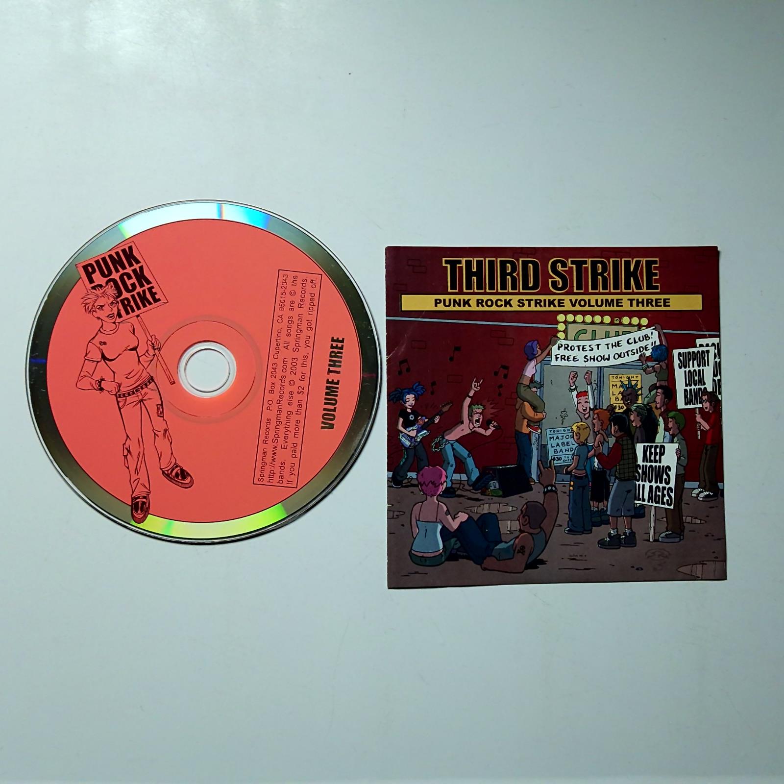 Various – Third Strike (Punk Rock Strike Volume Three) (CD, 2002) US n ...