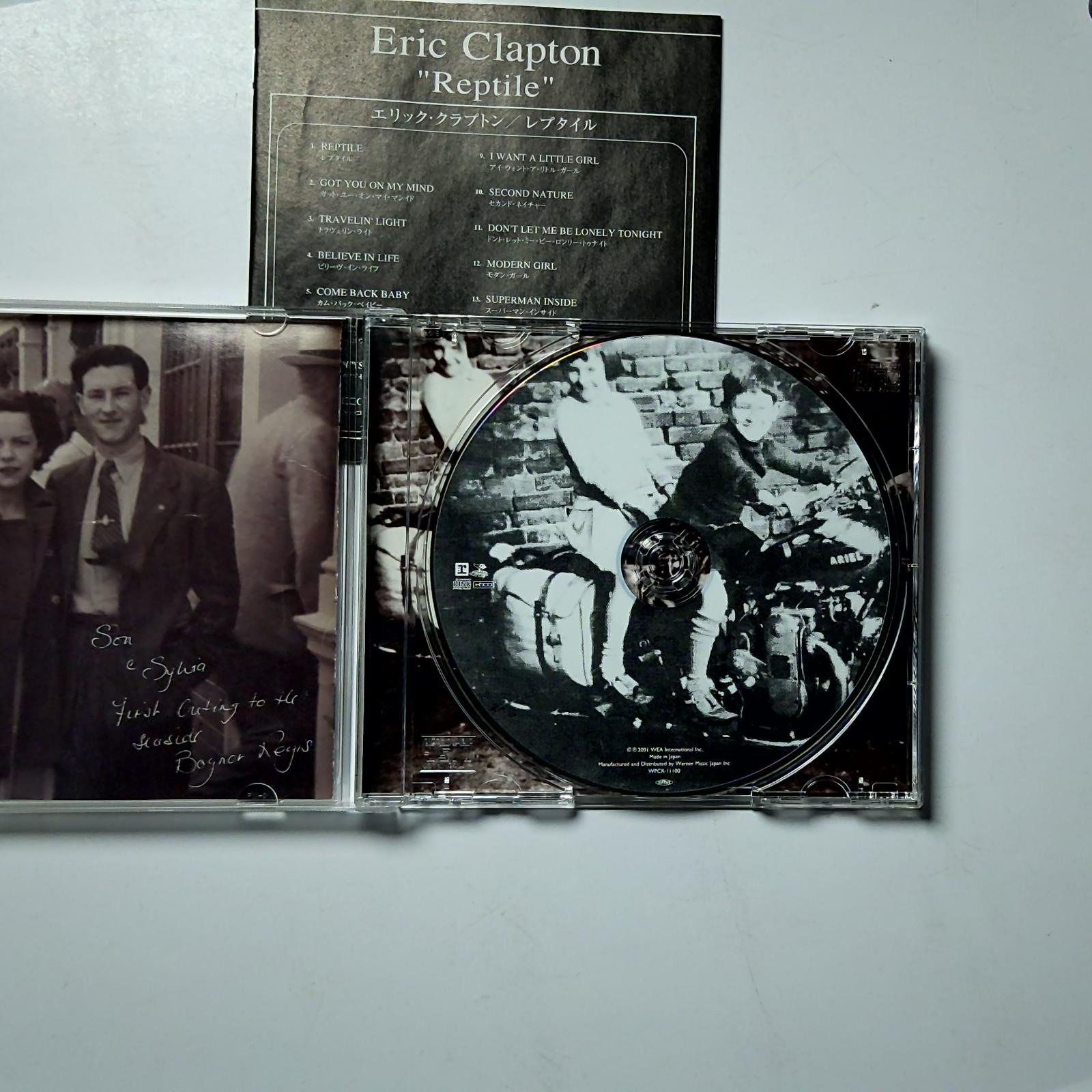Eric Clapton – Reptile (CD, 2001) Japan Bonus Track WPCR-11100 – Retro Unit