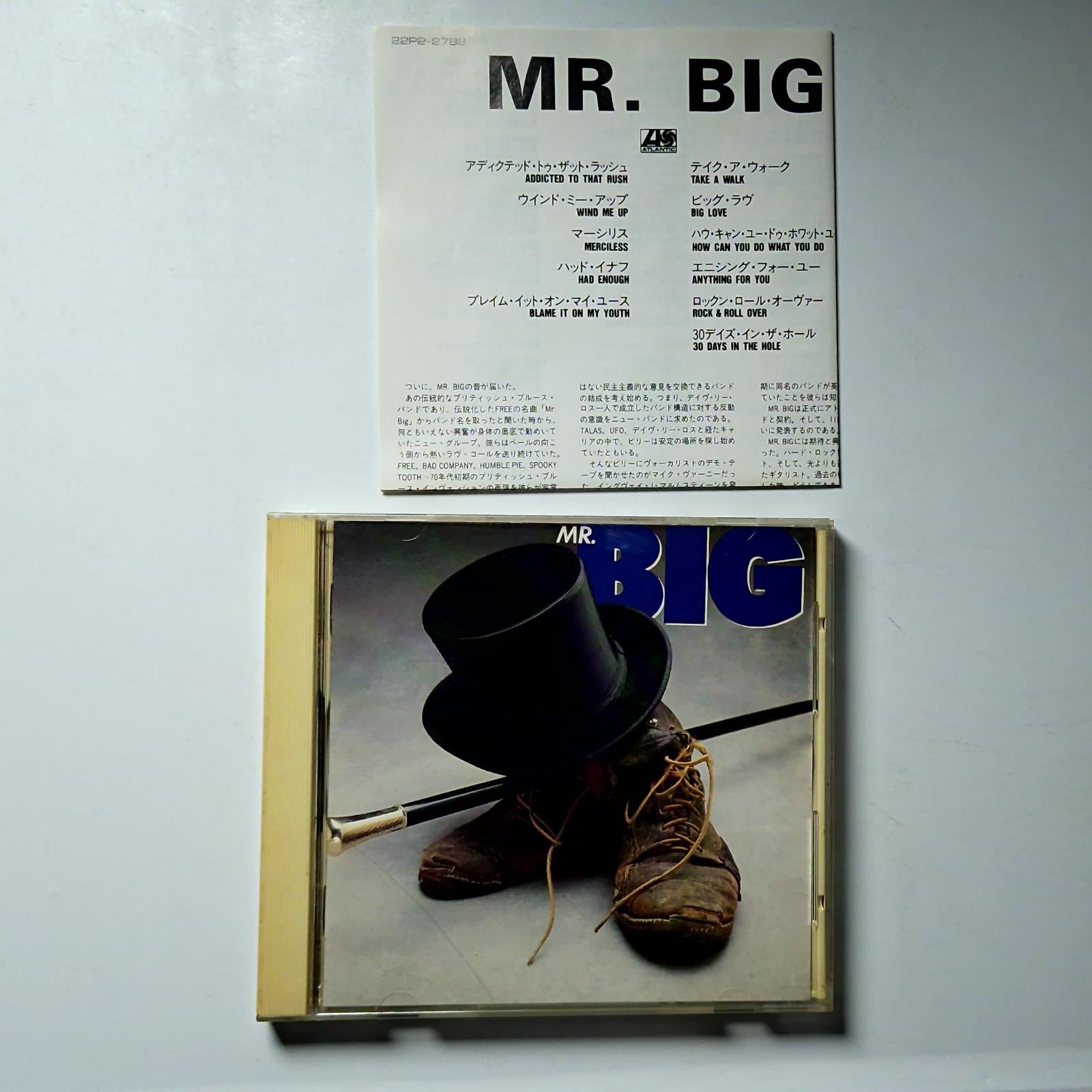 Mr. Big – Mr. Big (CD, 1989) Japan 22P2-2789 – Retro Unit
