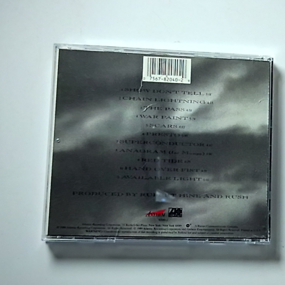 Rush – Presto (CD, 1989) US A2 82040 – Retro Unit