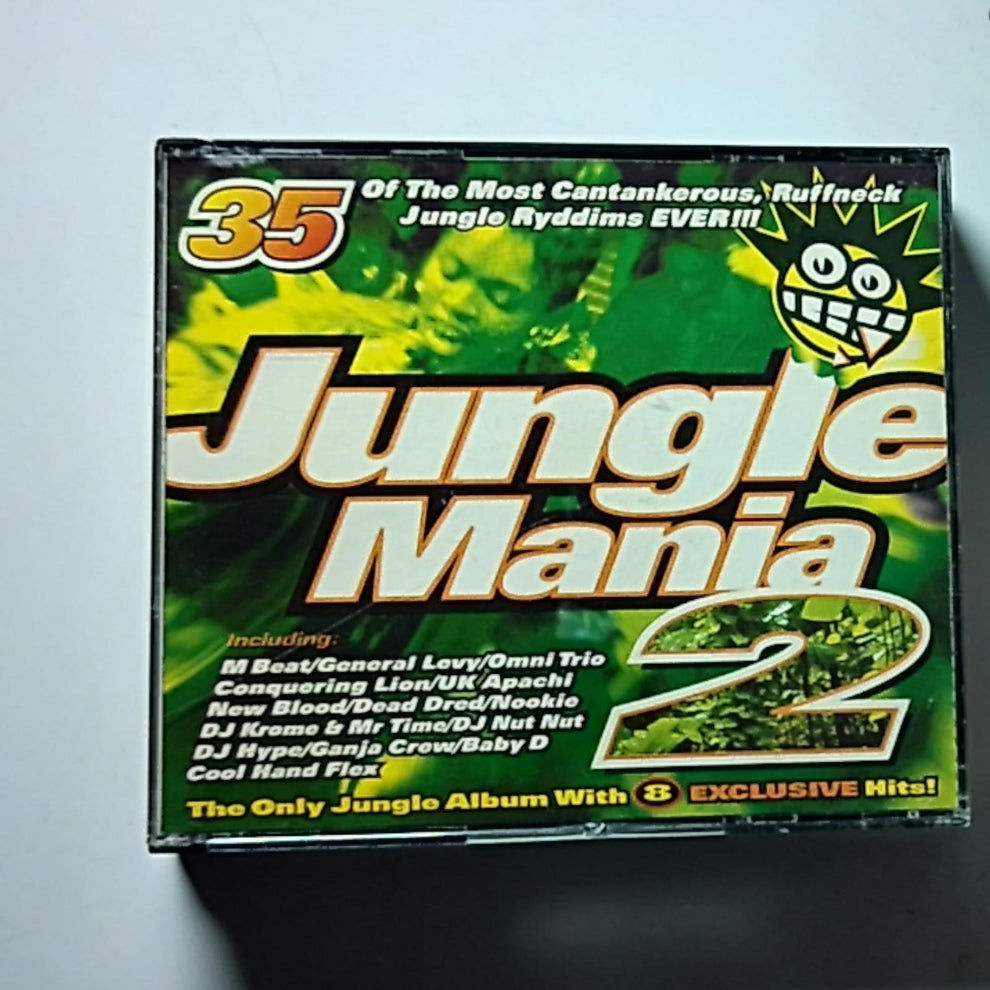 Various – Jungle Mania 2 (CD, 1994) UK Tcd 2756 – Retro Unit