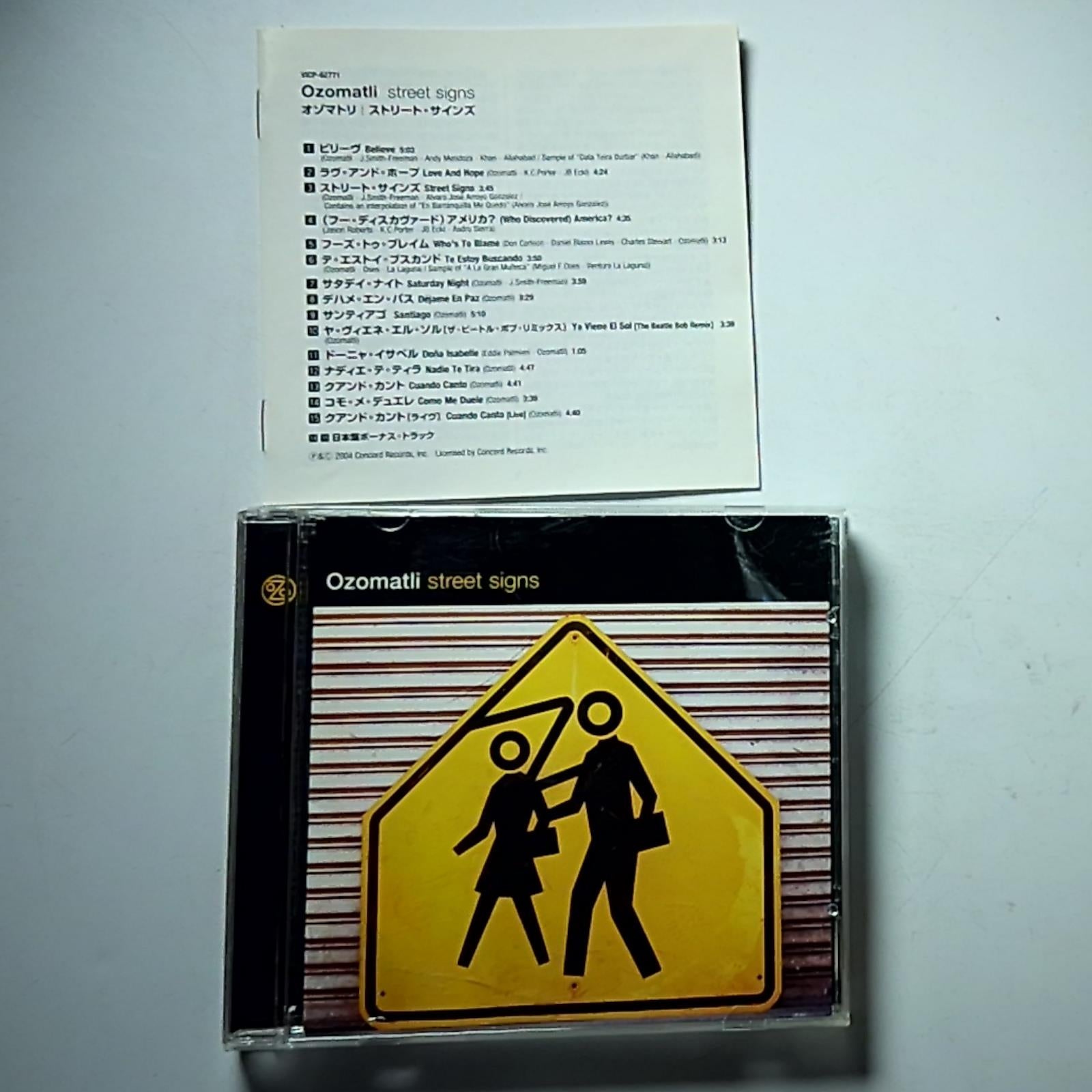 Ozomatli – Street Signs (CD, 2004) Japan Bonus Track VICP-62771 – Retro ...
