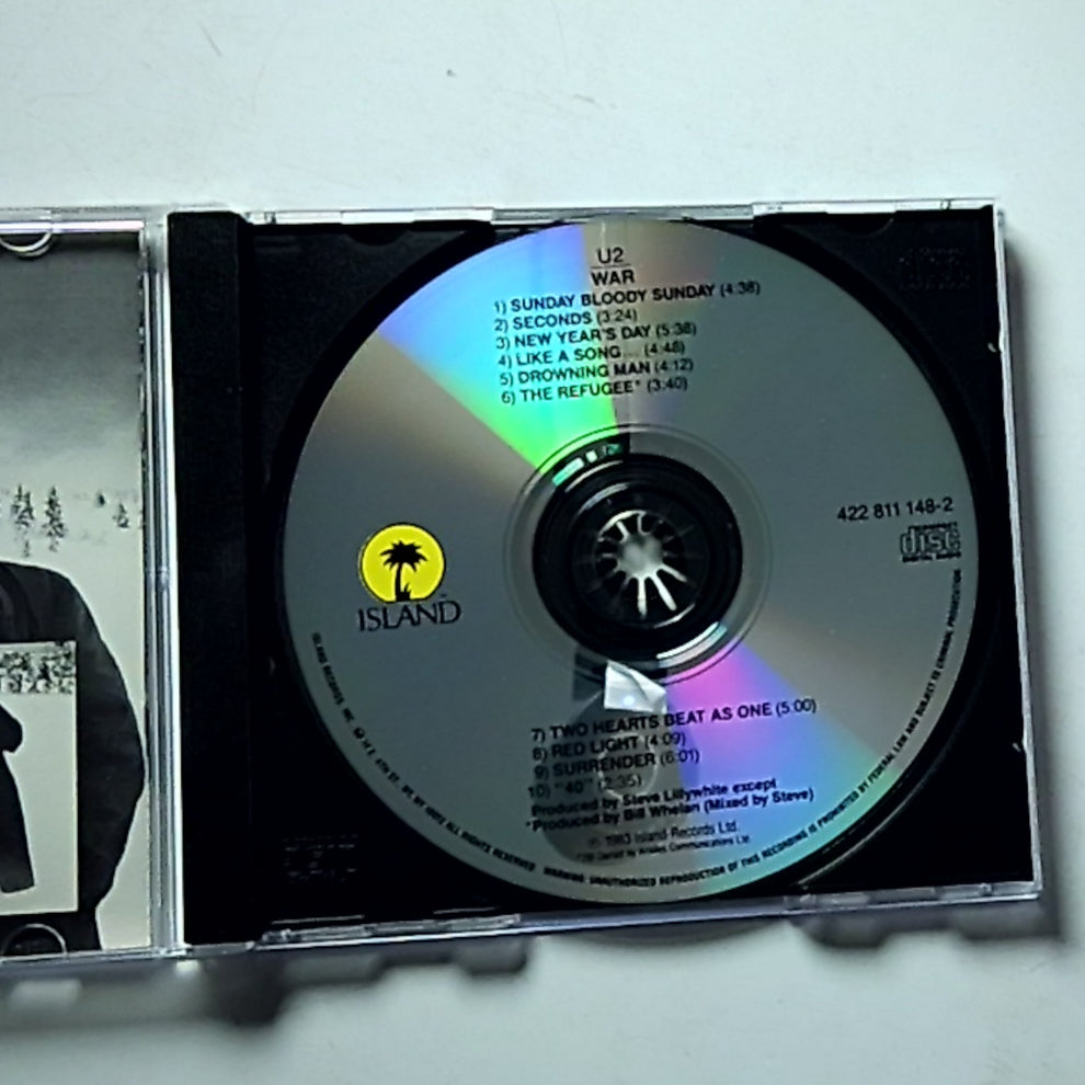 U2 – War (CD) US 422-811 148-2 – Retro Unit