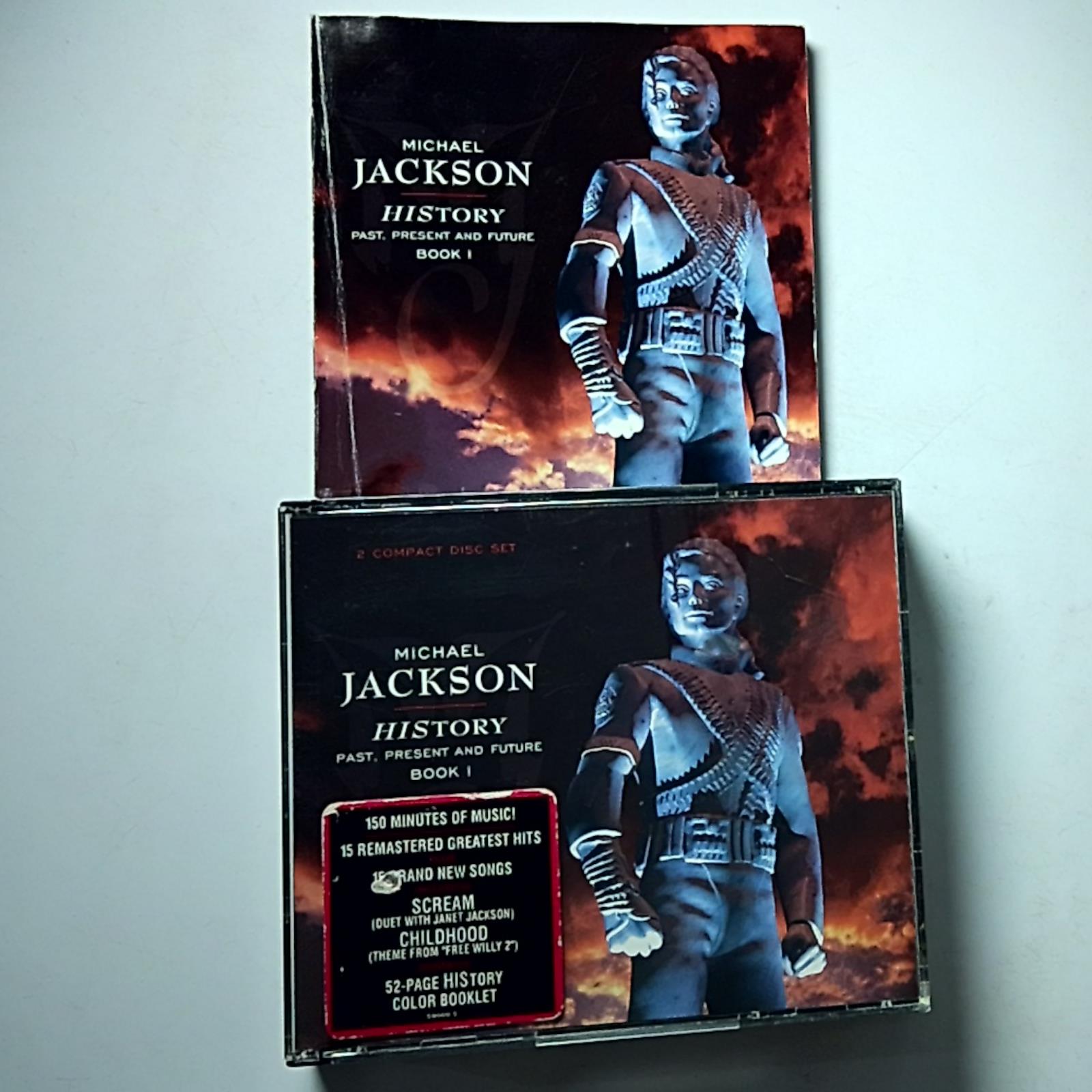 Michael Jackson – HIStory - Past, Present And Future - Book I (CD, 199 ...