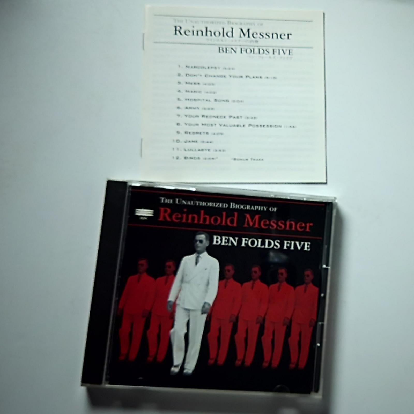 Ben Folds Five – The Unauthorized Biography Of Reinhold Messner (CD, 1 ...