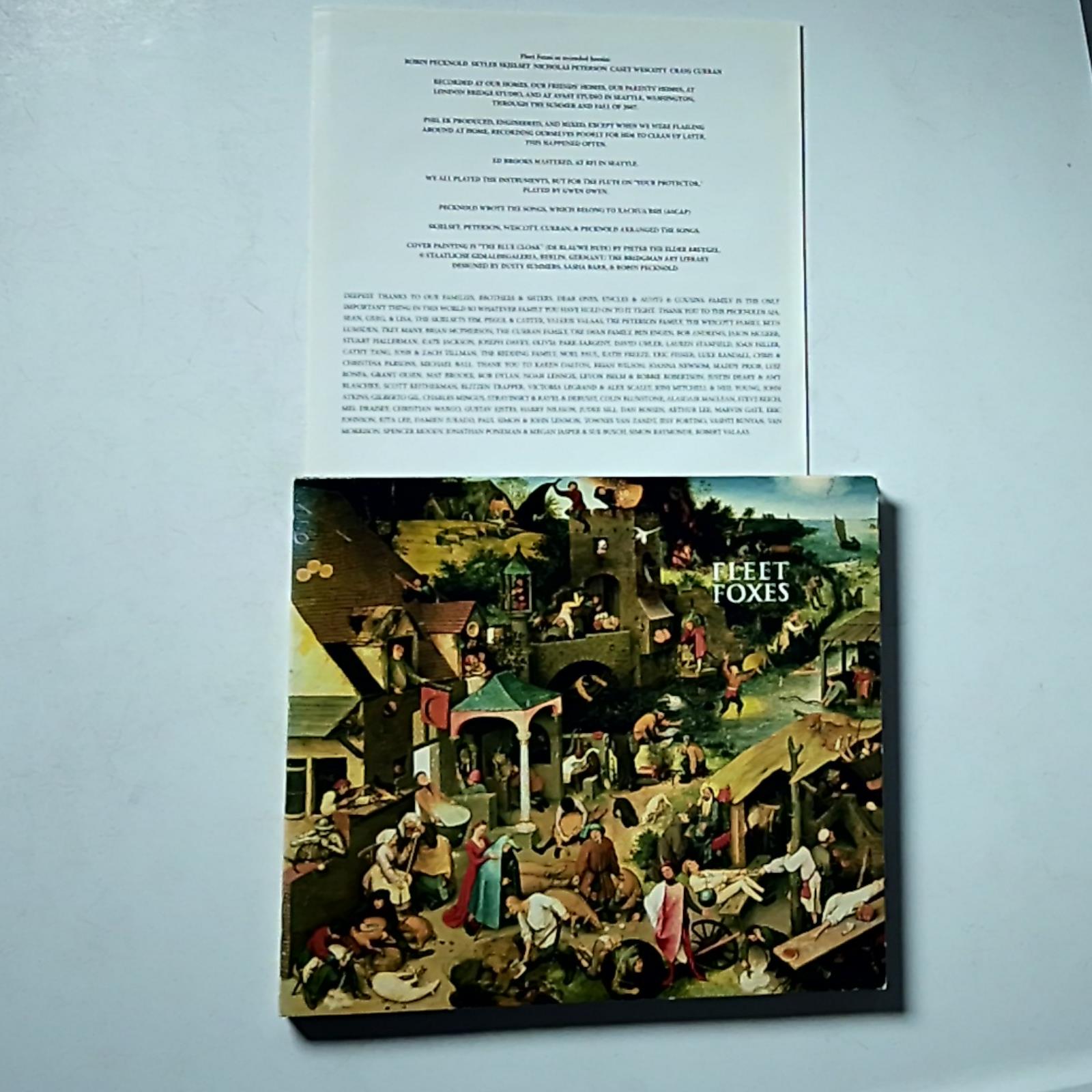 Fleet Foxes – Fleet Foxes (CD, 2008) Europe BELLACD167 – Retro Unit