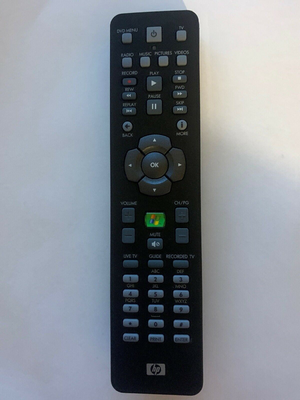 Genuine HP Media Center Remote Control RC1314609/00 RC6ir 5089-8344 ...
