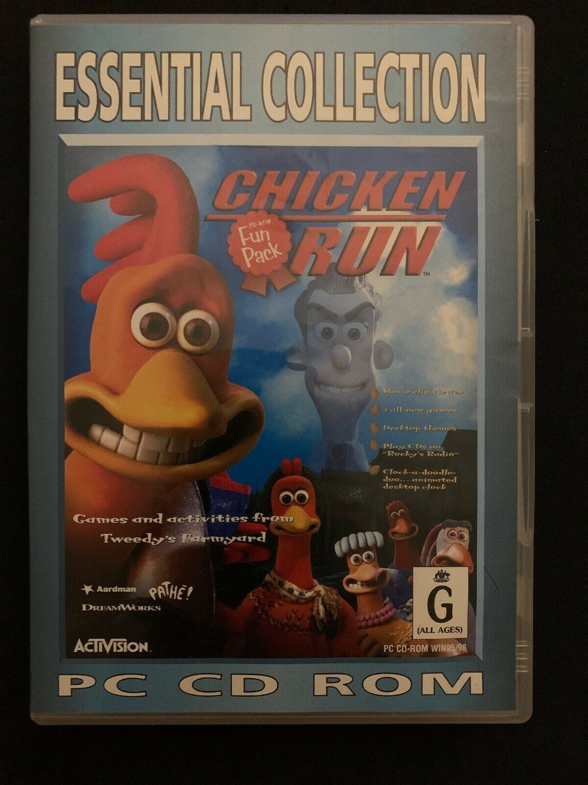 CHICKEN RUN FUNPACK - PC CD-ROM – Retro Unit