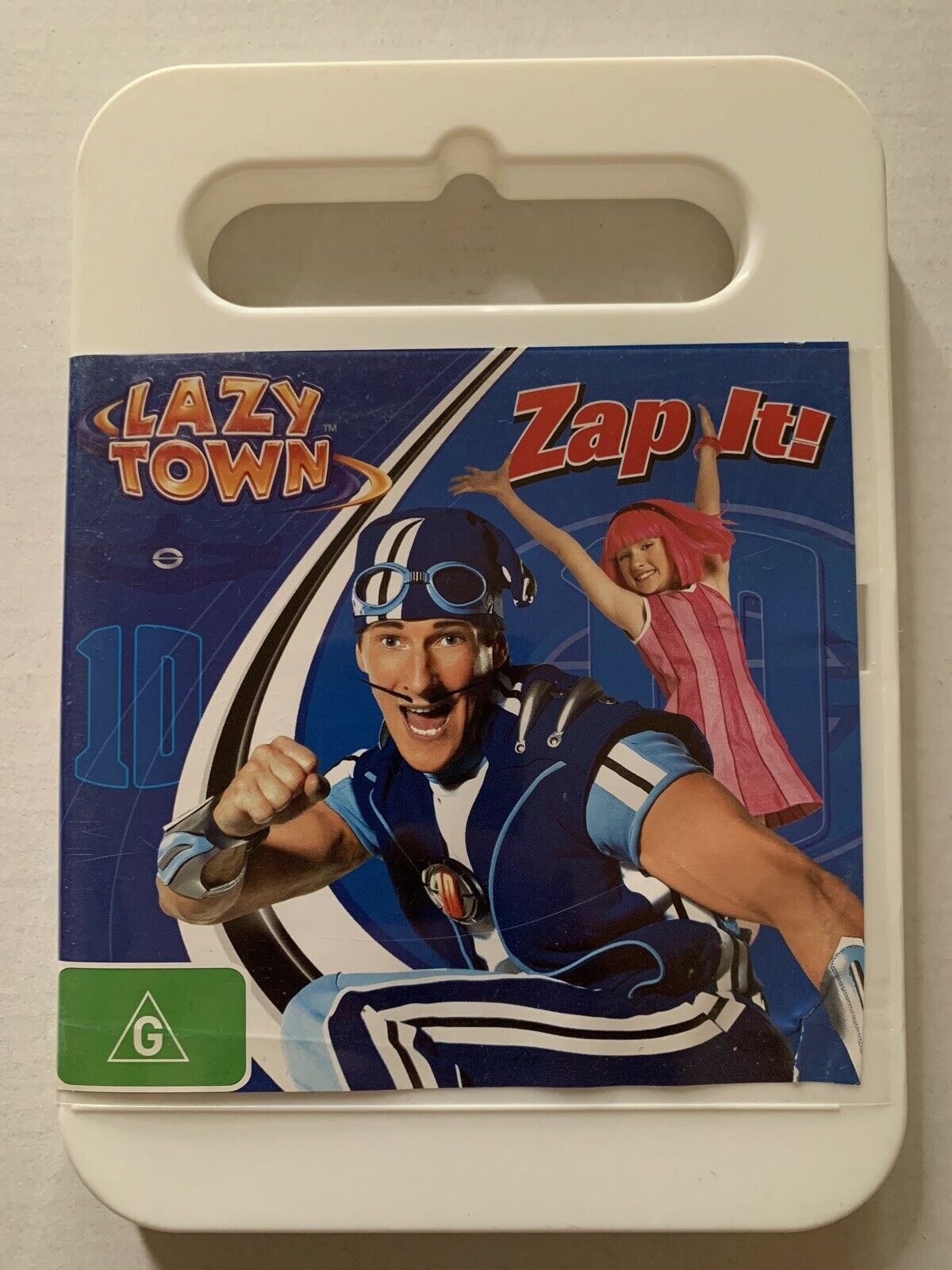 LazyTown: Zap It! (DVD, 2008) Region 4 – Retro Unit