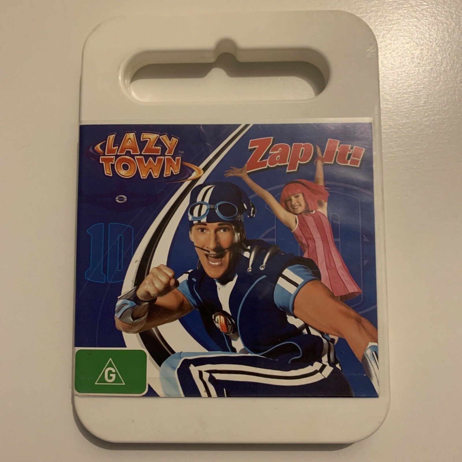 LazyTown: Zap It! (DVD, 2008) Region 4 – Retro Unit