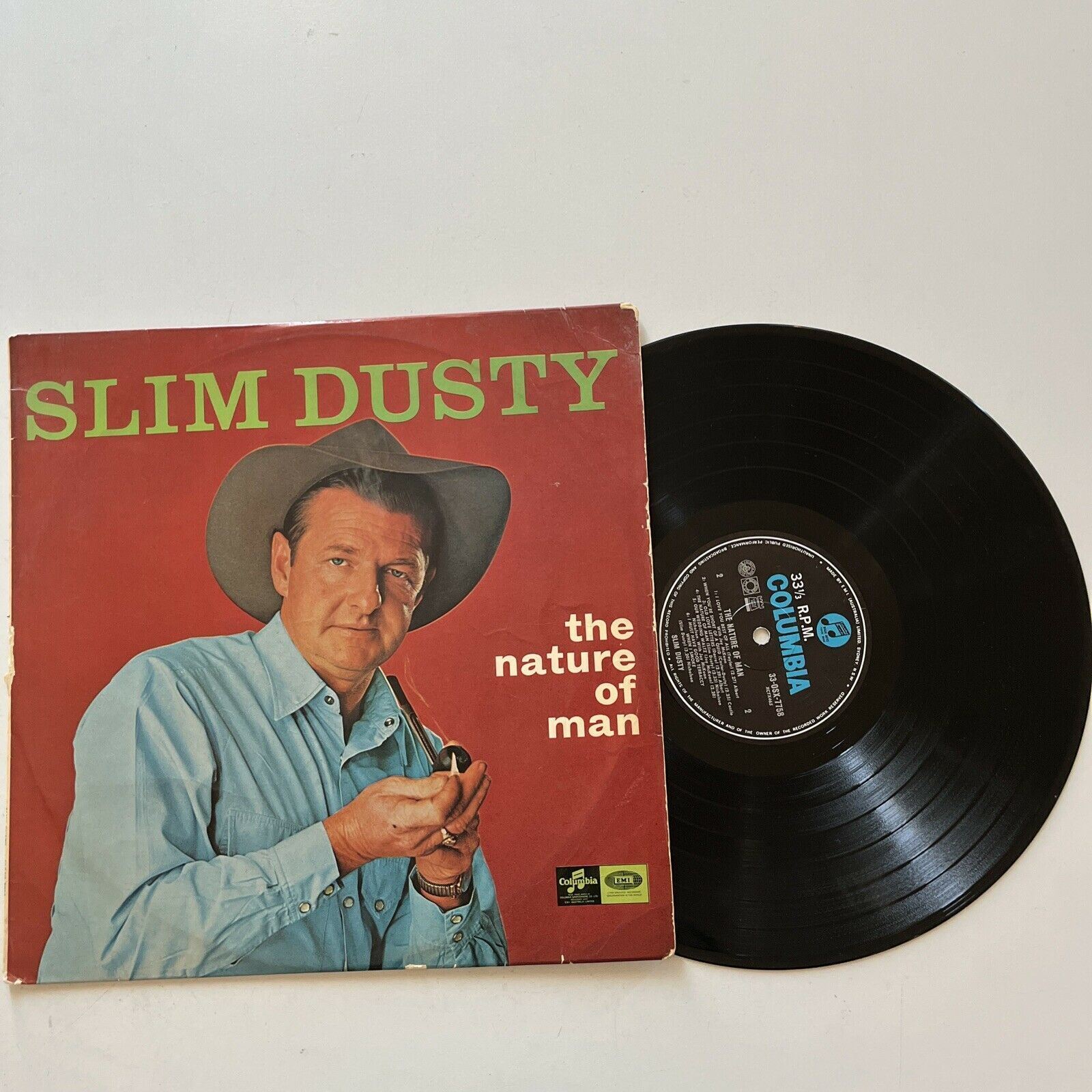 Slim Dusty - The Nature Of Man (Vinyl, 1966) – Retro Unit