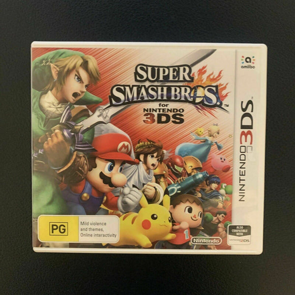 Super Smash Bros For Nintendo 3DS PAL Game – Retro Unit
