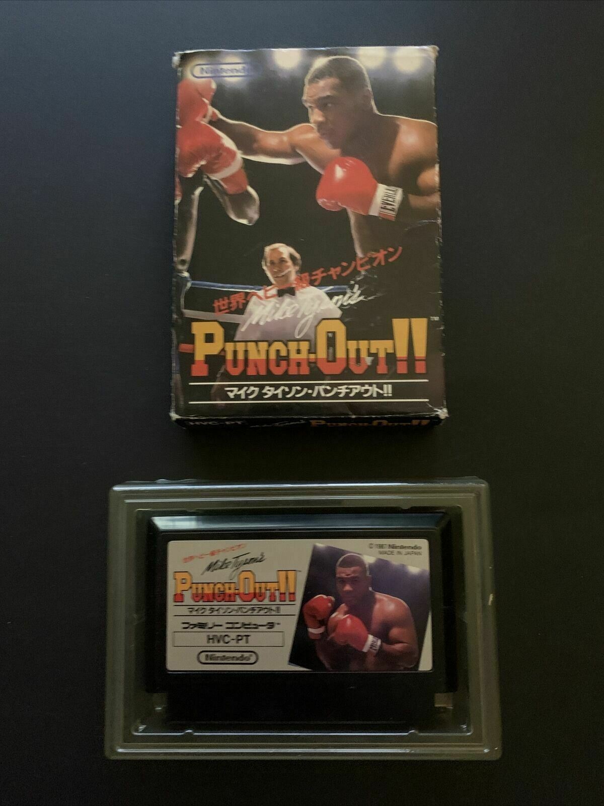 Mike Tyson's Punch Out! - Nintendo Famicom NES NTSC-J (Japan) with Box ...