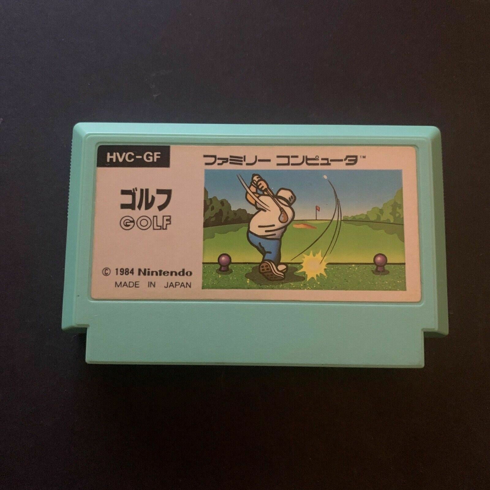 Golf - Nintendo Famicom NES NTSC-J Japan HVC-GF 1984 Game – Retro Unit